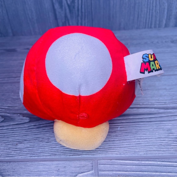 Nintendo | Toys | Nintendo Super Mario Mushroom Head Plush Red 6 Power ...